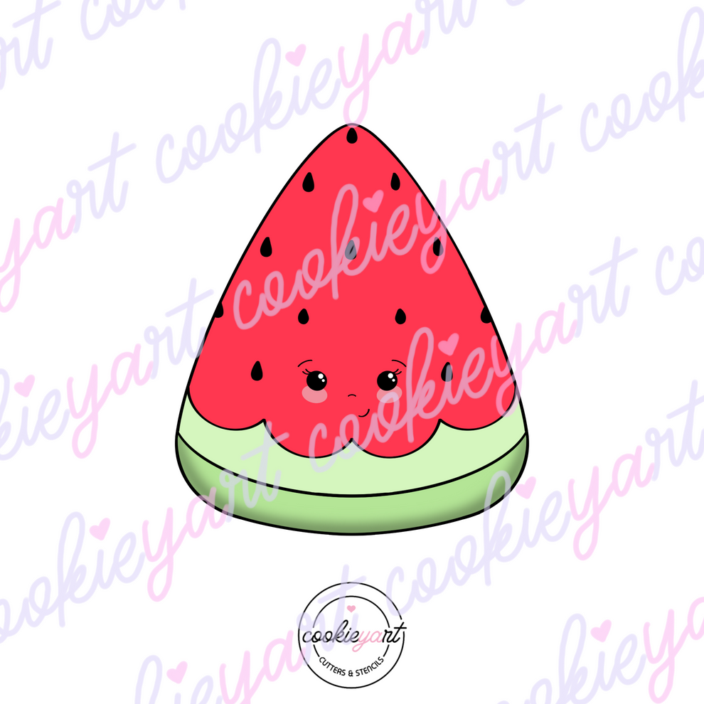 Watermelon slice Mini Cookie Cutter – COOKIEYART CUTTERS